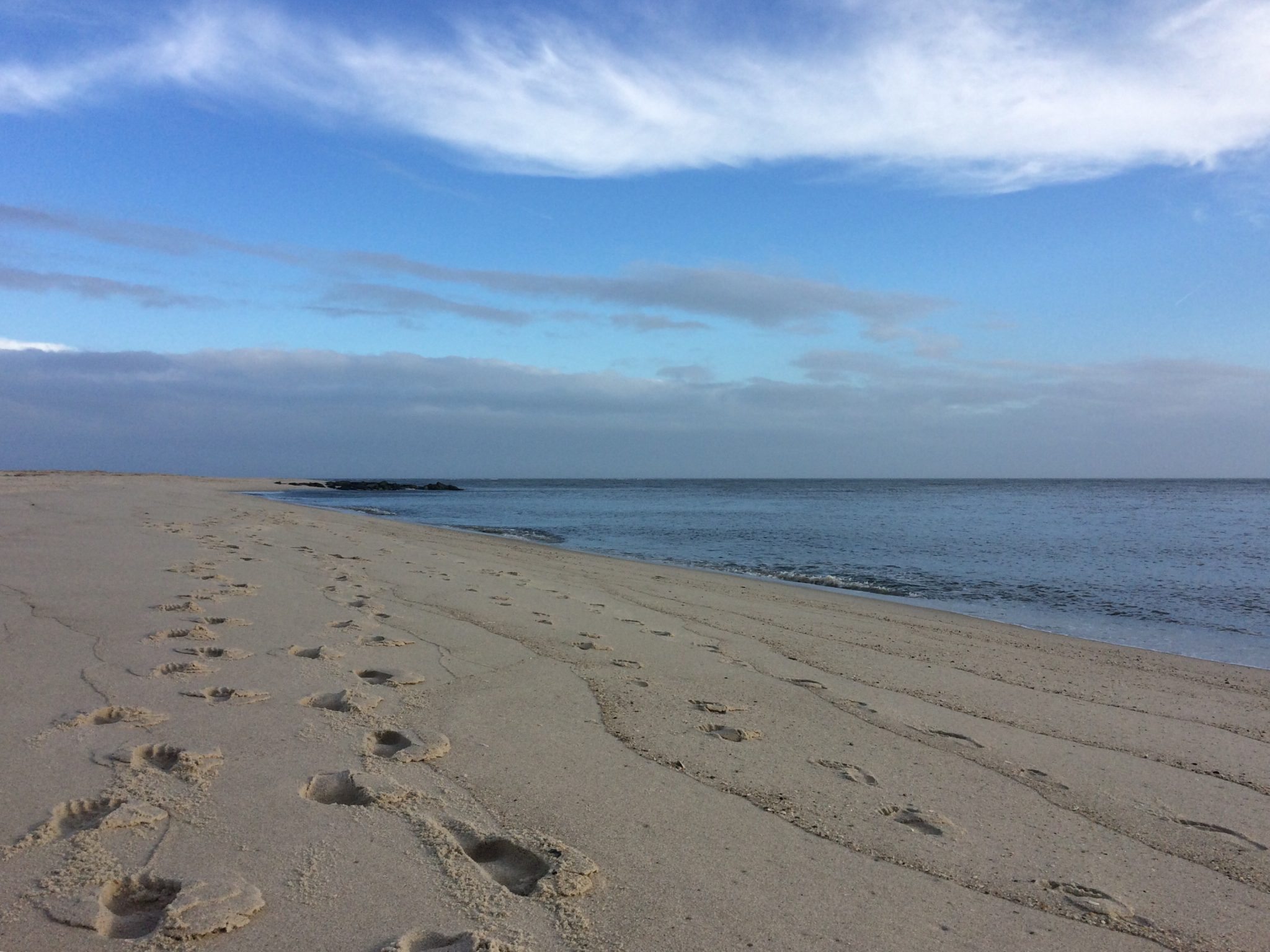 Empty Beach – High Tide