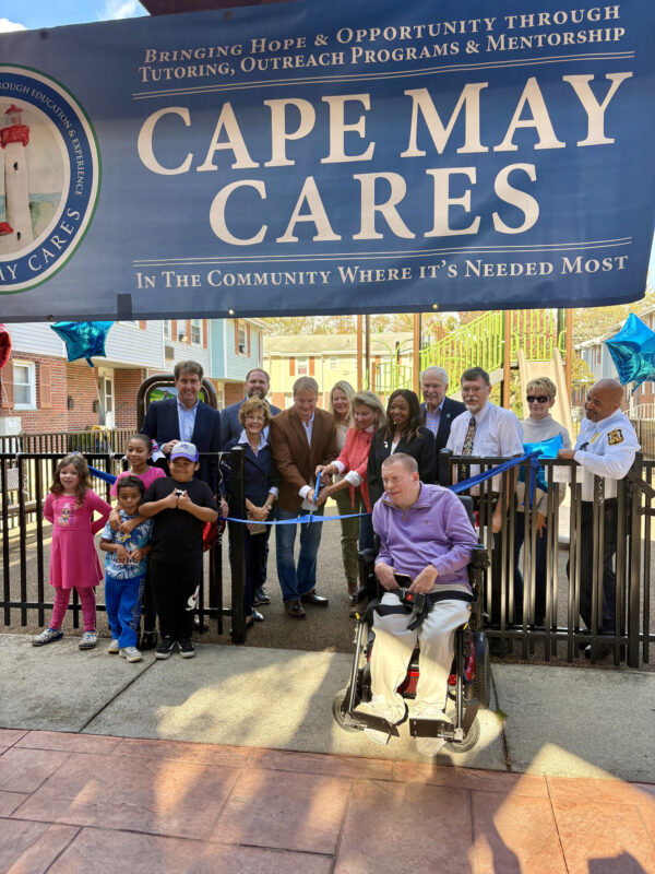 Ribbon-Cutting Ceremony for Cape May Housing Authority’s Family Pavilion and Playground – High Tide