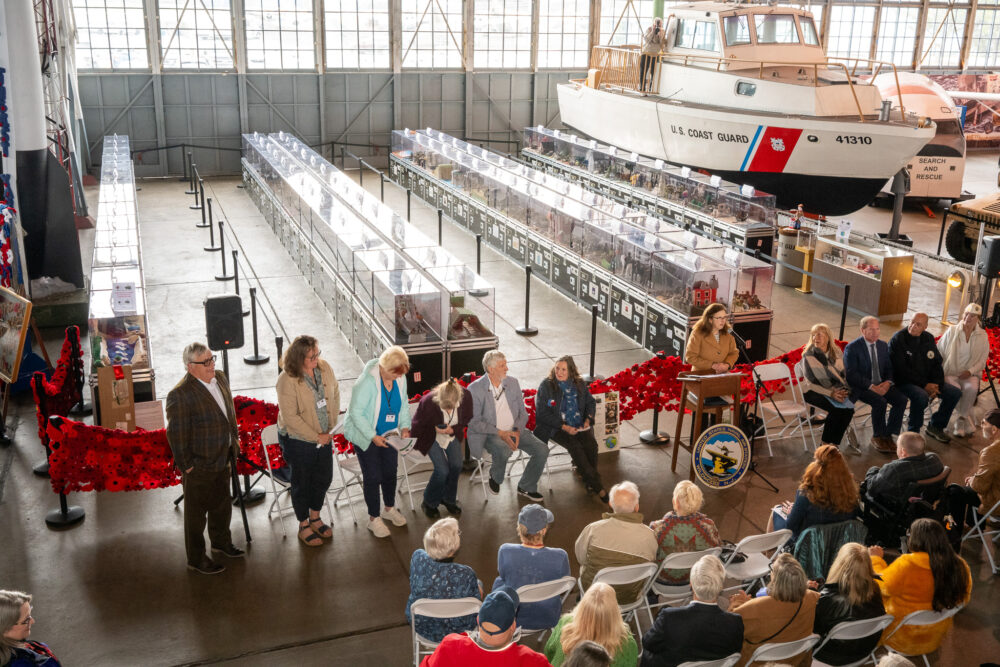 The Longest Yarn Arrives at NAS Wildwood Aviation Museum – High Tide