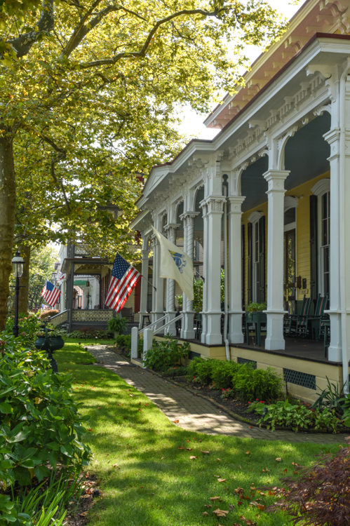 Strolling past the Mainstay Inn – Cape May Picture of the Day