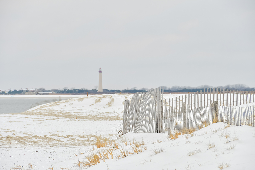 Snowy Saturday – Cape May Picture of the Day