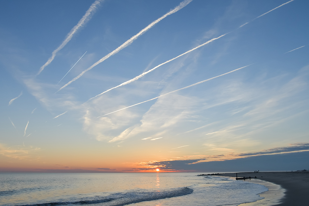 Lines in the Sky – Cape May Picture of the Day