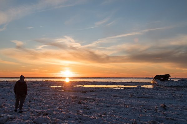 Ice in Winter, Sand in Summer – Cape May Picture of the Day