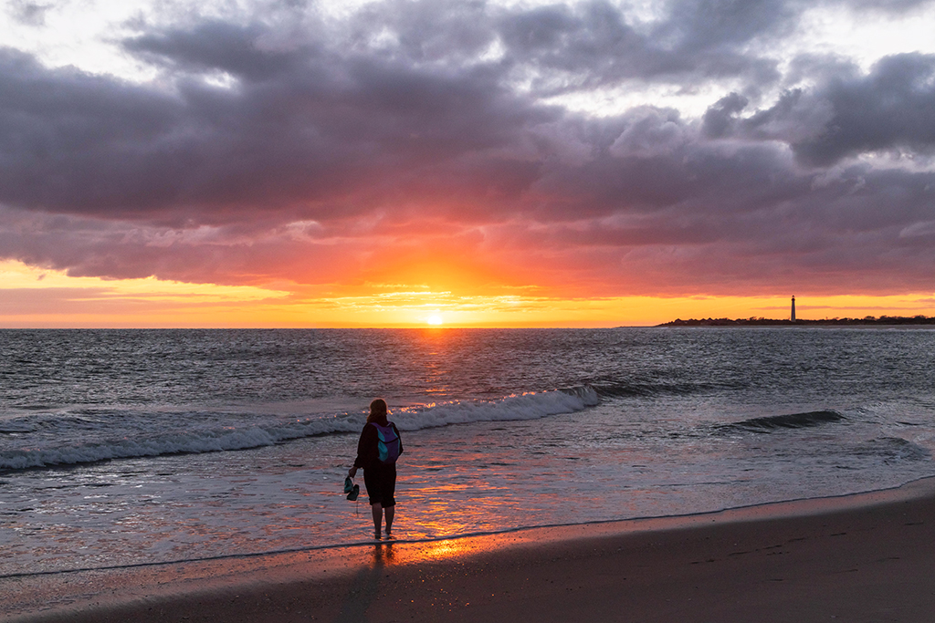 Bright Lights on a Chilly Night – Cape May Picture of the Day